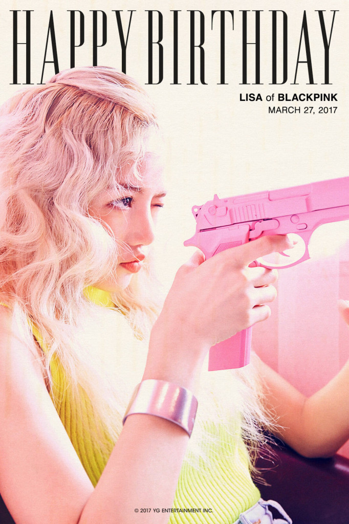 YG LIFE – HAPPY BIRTHDAY LISA