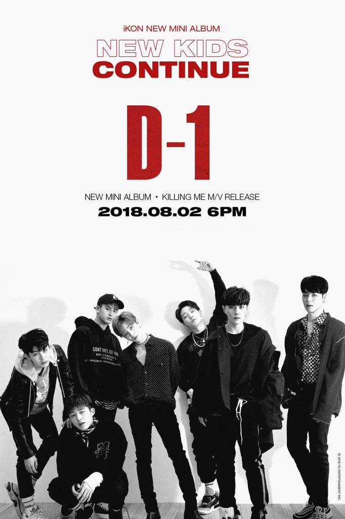 YG LIFE – iKON – ‘NEW KIDS:CONTINUE’ D-1
