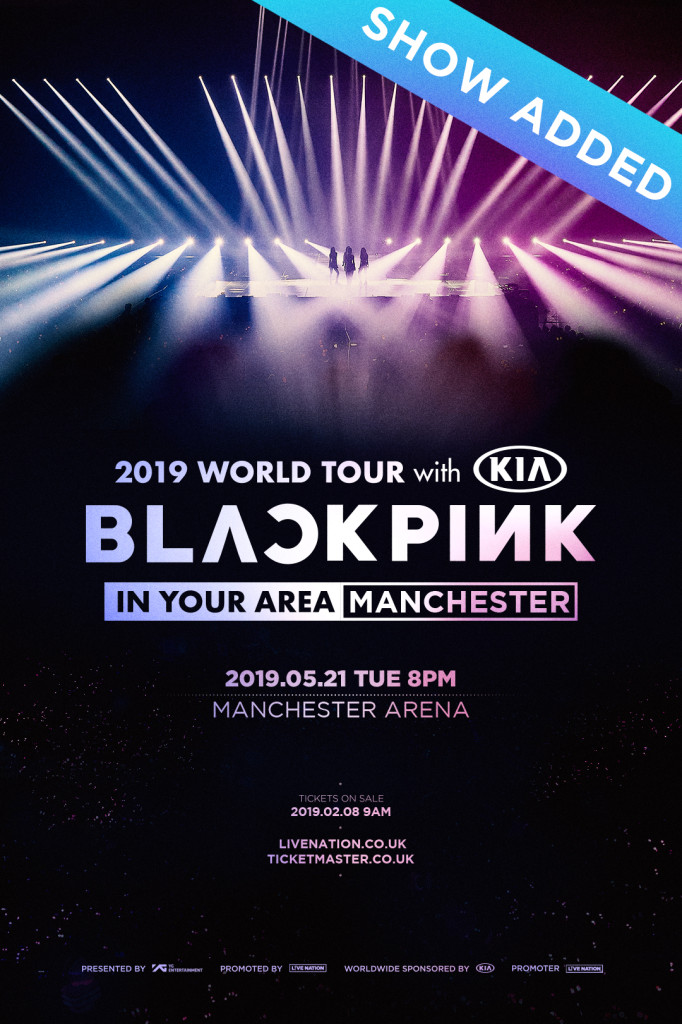 YG LIFE – BLACKPINK 2019 WORLD TOUR with KIA [IN YOUR AREA] MANCHESTER