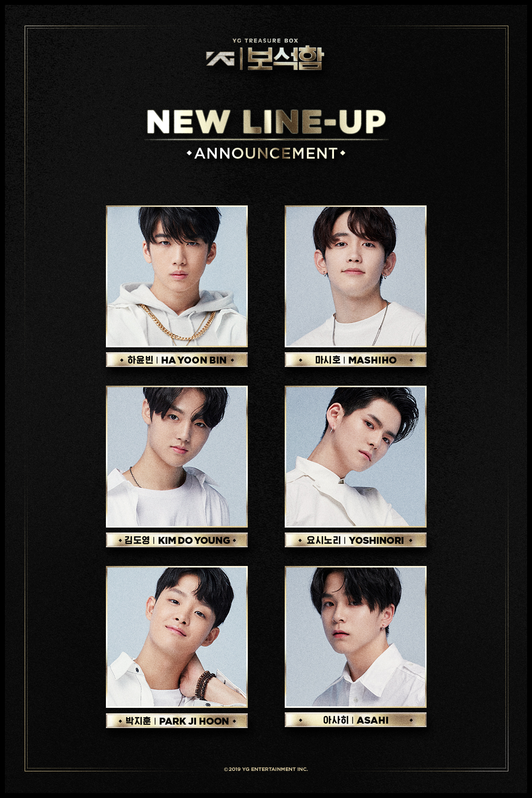 YG LIFE – NEW LINEUP ANNOUNCEMENT
