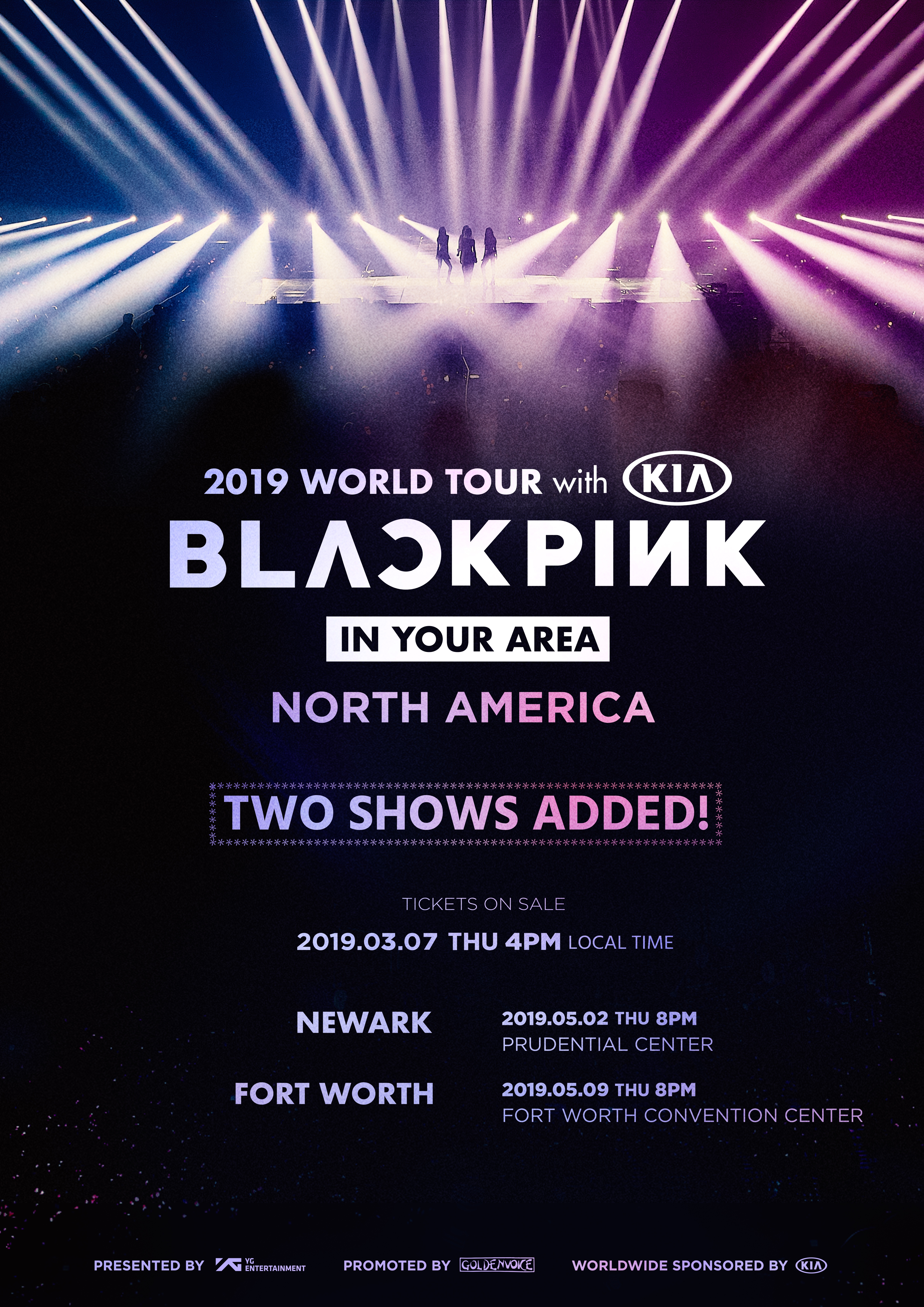 YG LIFE – BLACKPINK 2019 WORLD TOUR with KIA [IN YOUR AREA]